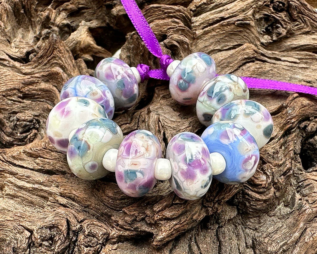 Exploring Vintage Rose — A Reactive Lampworking Frit Blend by SWCreati ...